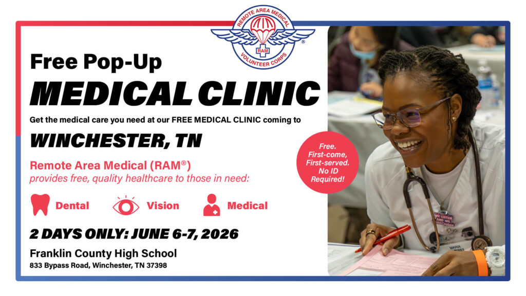 Pop up clinic coming to Winchester June 6-7 - Tullahoma News